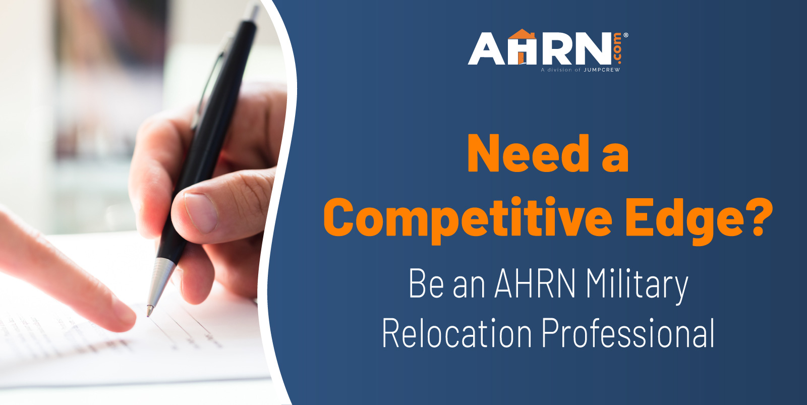 Become and AHRN Military Relocation Professional