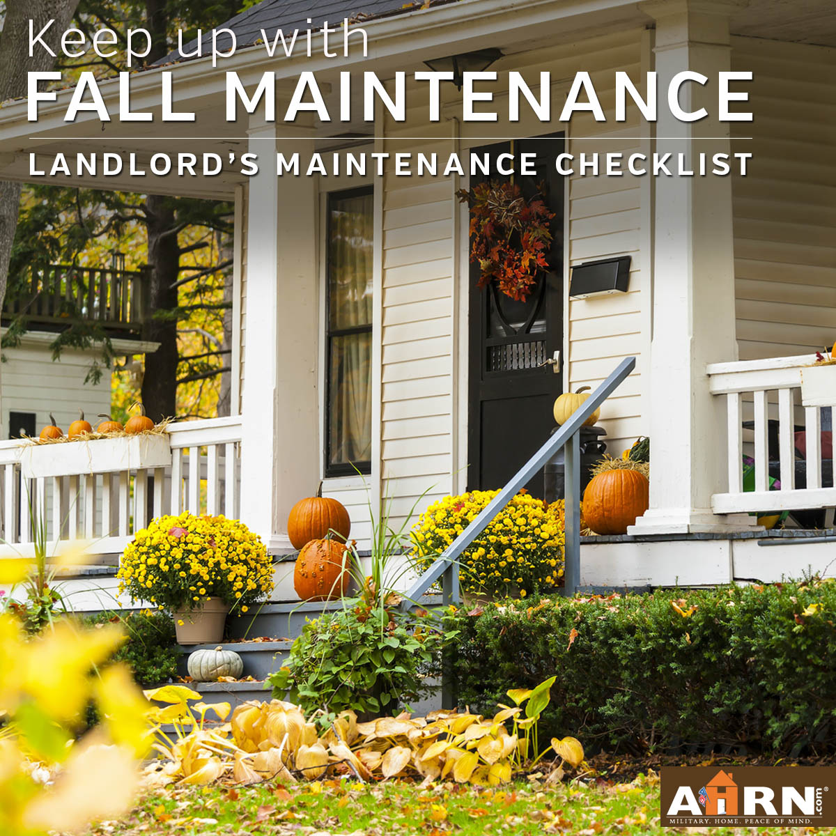 Fall Maintenance Checklist for Property Managers - AHRN