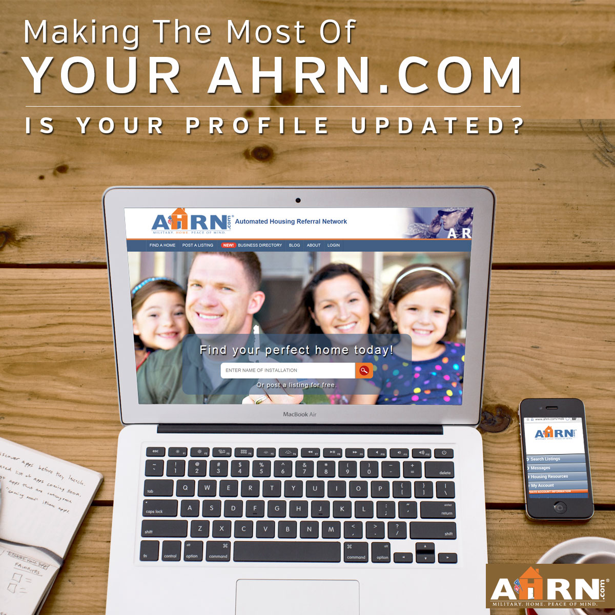 How to Navigate AHRN and Utilize Our Military Housing Resources